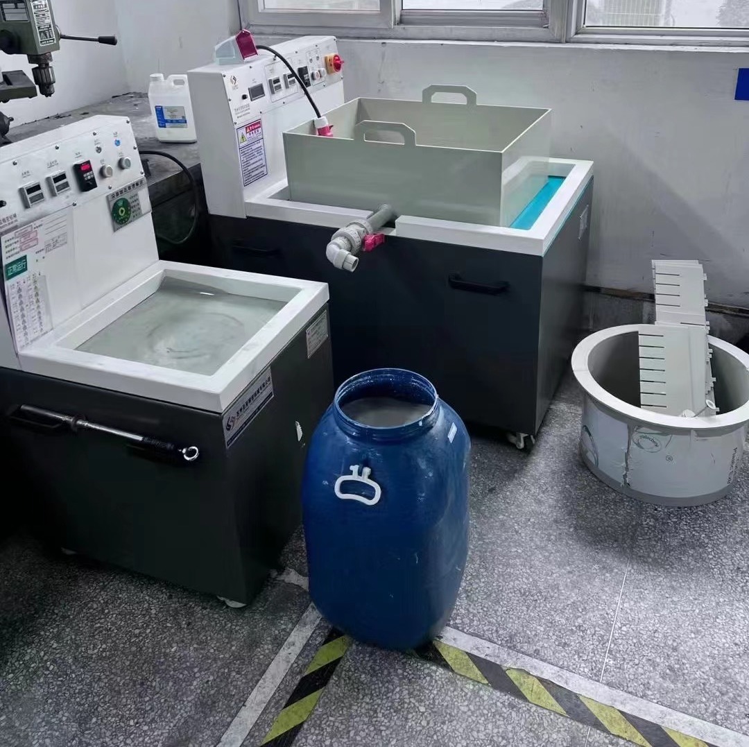 Magnetic deburring polishing machine store